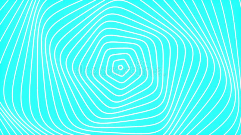 Abstract Looping White Striped Polygons Green Background. Stock Video ...