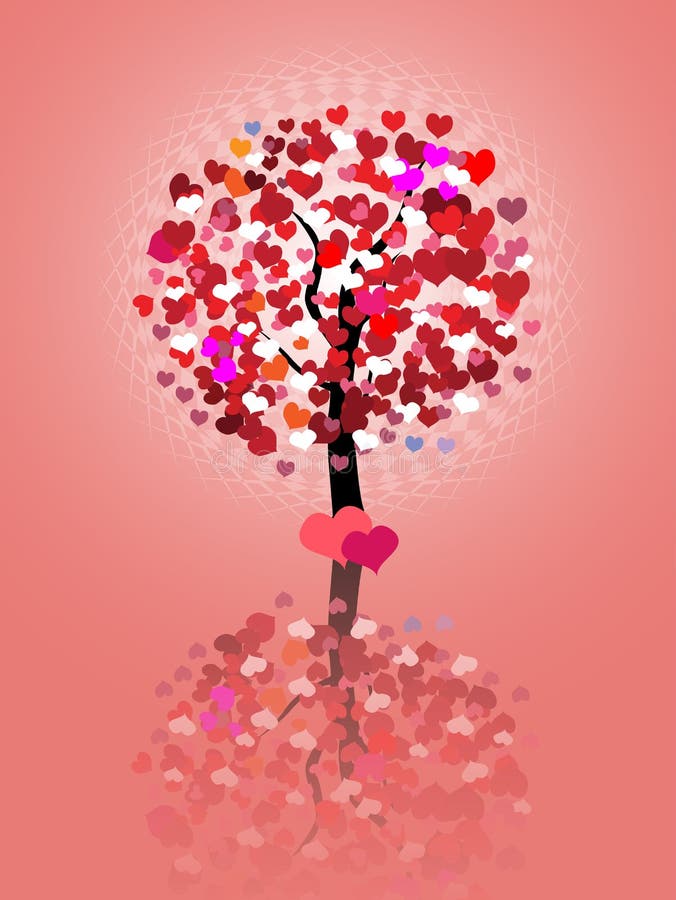 Abstract Love Bokeh Background Stock Vector - Illustration of blurry ...