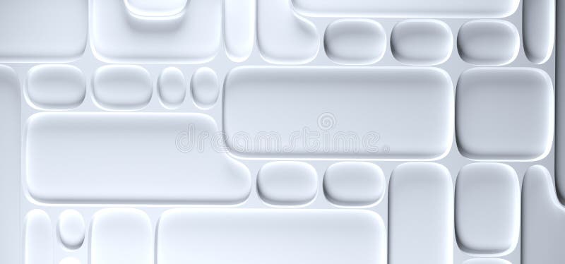 Abstract Low Poly Background with Smooth Edges Stock Illustration ...