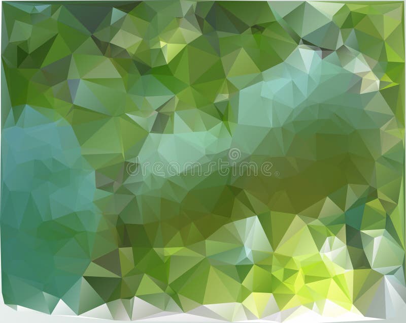 Abstract Low Poly Background of Triangles in Colors Stock Illustration ...