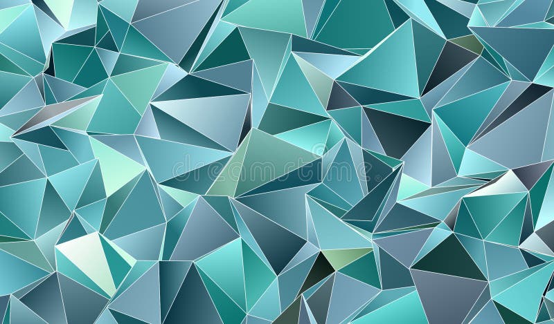 Triangulated Texture. Design. Polygonal Geometrical Pattern. Triangular ...