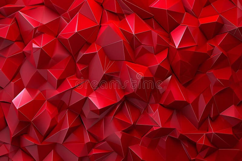 Abstract Low-Poly Background, Triangulated Texture, Triangular Modern ...