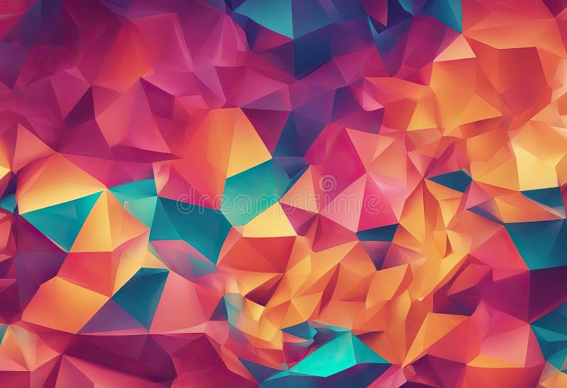 Abstract Low Poly Backgrounds, Vector Set Stock IllustrationBackgrounds ...