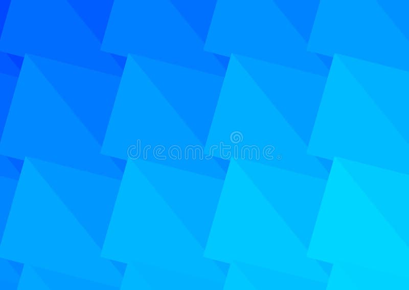 Abstract Low Poly Blue Pyramid Background. Background for the ...
