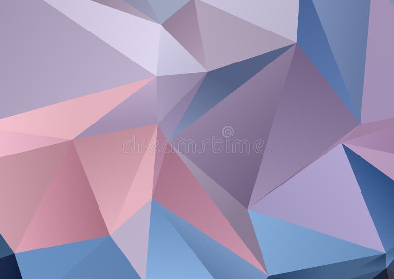 Abstract Low Poly Design Background Stock Illustration - Illustration ...