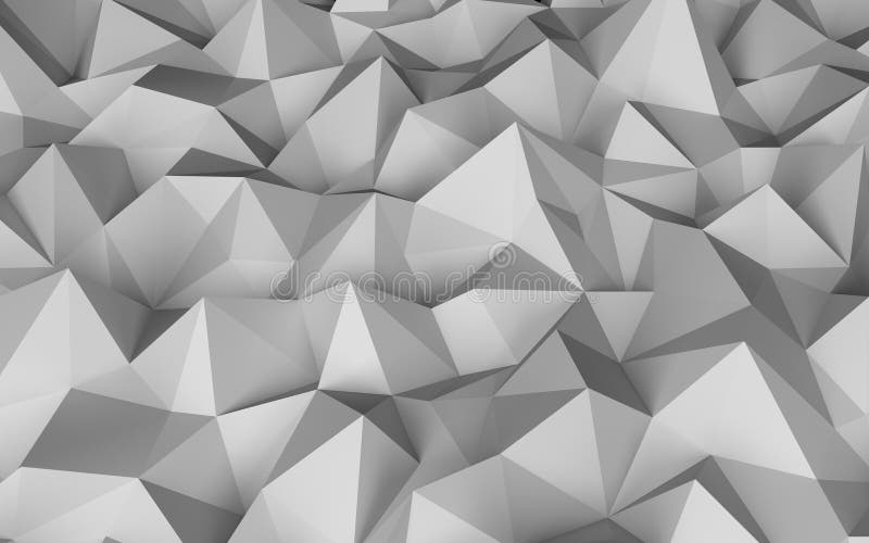 Abstract Low Poly Geometric Background Stock Illustration ...