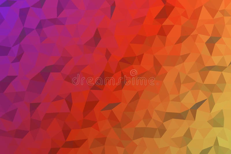 Abstract Low Poly Gradient Color Triangles Background Texture. 3d ...