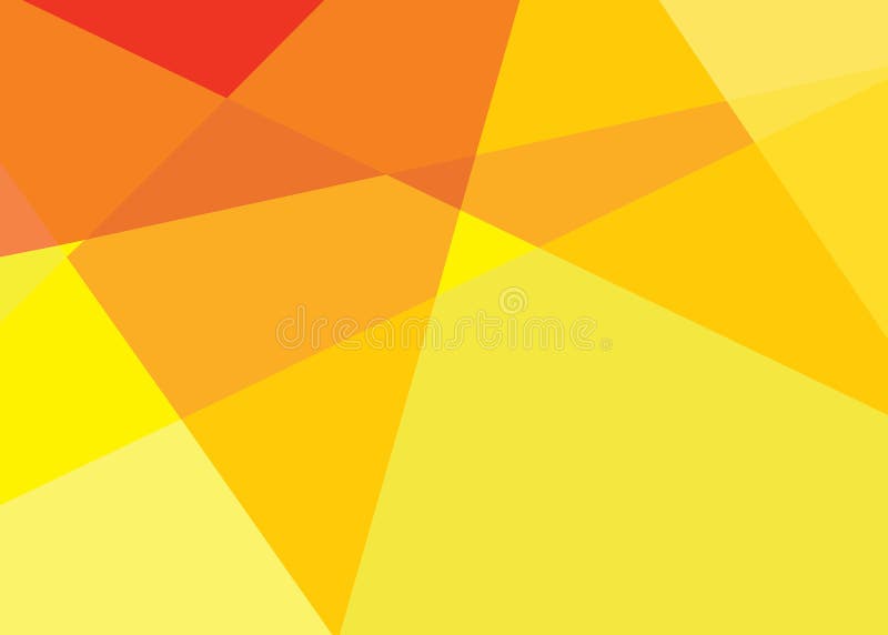 Abstract Low Poly Yellow Tone Background Stock Illustration ...