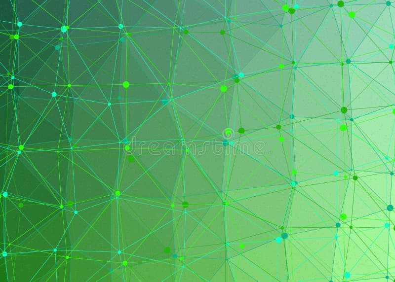 Ink Blue Color Abstract Color Low-Polygones Generative Art Background ...