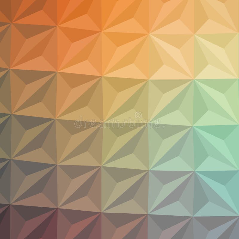 Abstract Low Polygon Gradient Generative Art Background Illustration ...