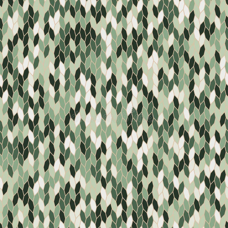 Abstract Low Polygon Leaves Tile Pattern Seamless Texture Vector ...