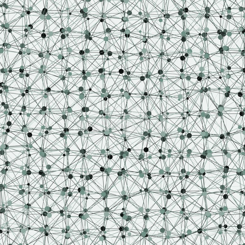 Abstract Low Polygon Mesh Generative Art Background Illustration Stock ...