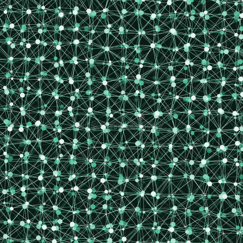 Abstract Low Polygon Mesh Generative Art Background Illustration Stock ...