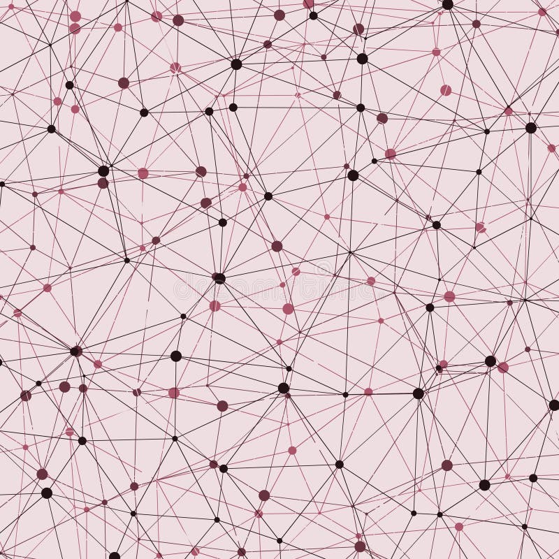 Abstract Low Polygon Mesh Generative Art Background Illustration Stock ...