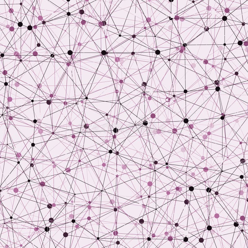 Abstract Low Polygon Mesh Generative Art Background Illustration Stock ...