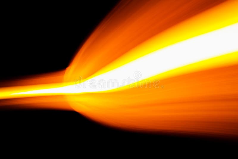 Abstract Luminous Orange Background Stock Image - Image of flowing ...