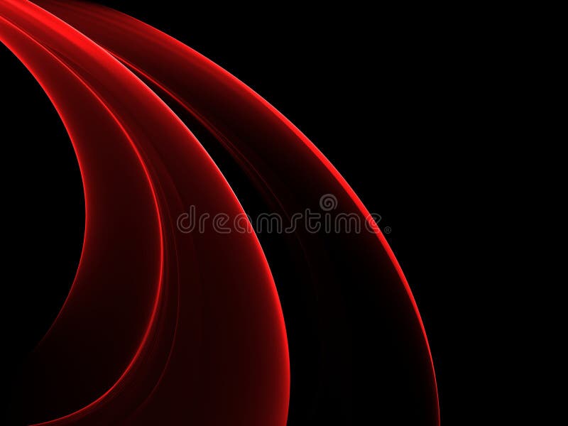 Abstract Luminous Red and Black Background Stock Illustration ...