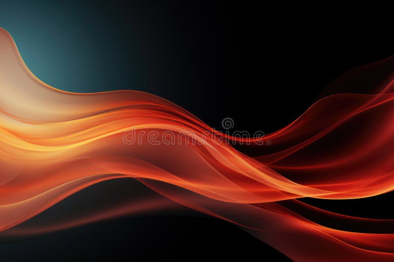 Abstract Luminous Red and Black Movement Background Stock Illustration ...
