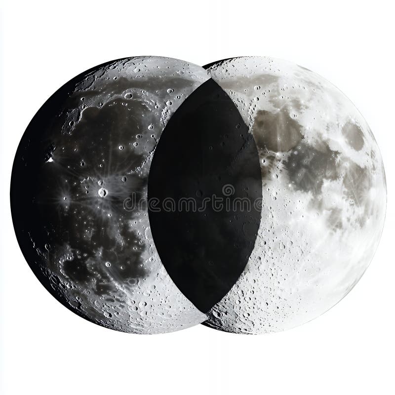 Abstract Lunar Eclipse Dark Moon Celestial Space Night Sky Photography ...
