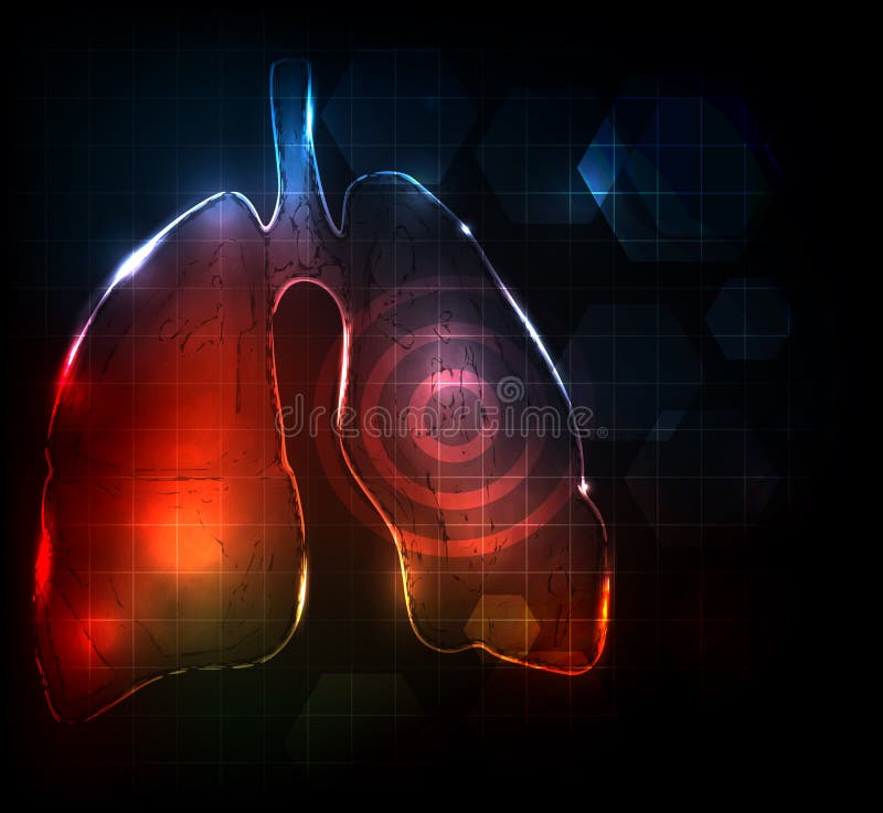 Abstract lungs stock vector. Illustration of anatomy - 33724472