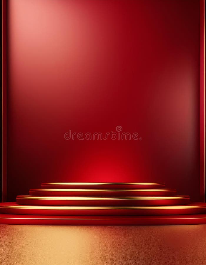 Abstract, Luxurious Studio Background for Product Presentation with a ...