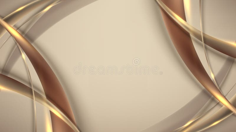 Abstract Luxury Background Golden Lines Elements with Lighting Effect ...