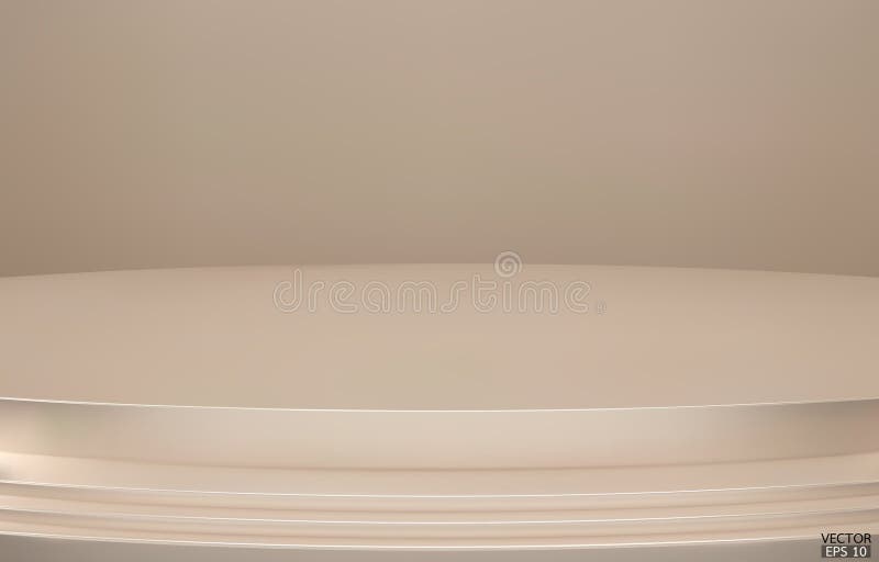 Abstract Luxury Beige Background. Empty Beige Gradient Room, Studio ...