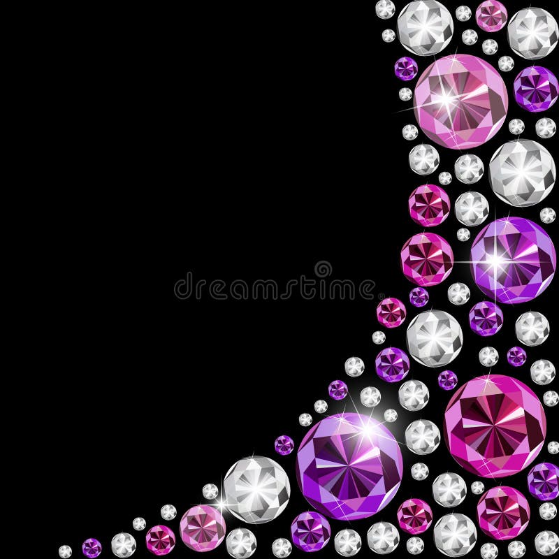 Abstract Luxury Black Diamond Background Vector Stock Vector ...