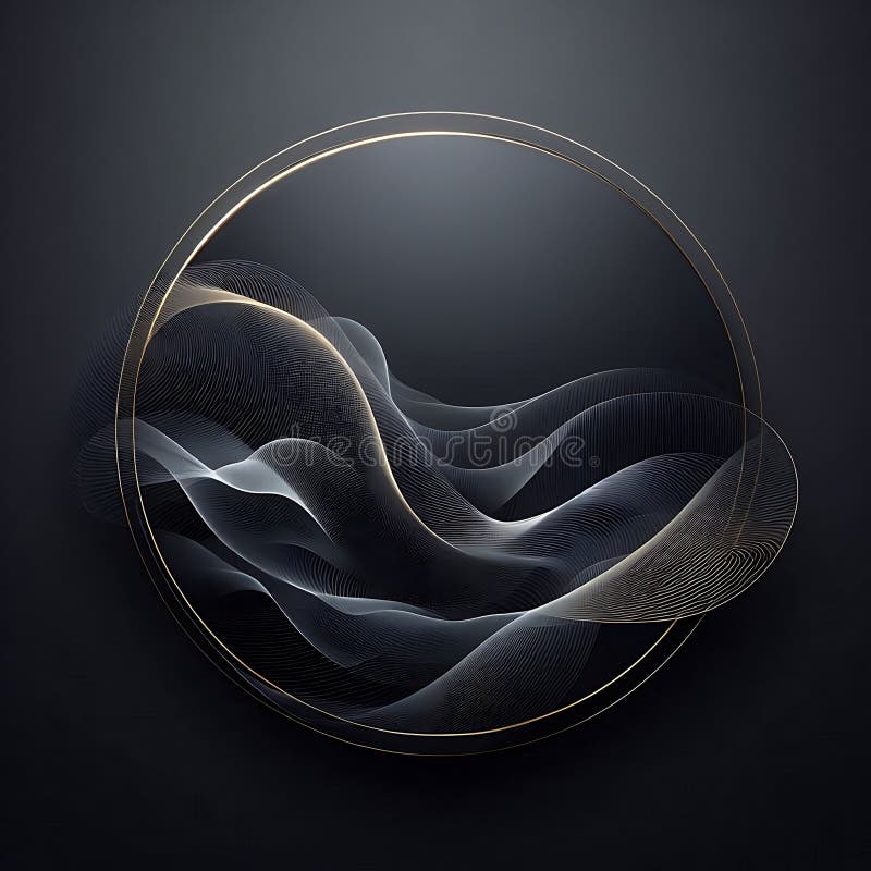 Abstract Luxury Blur Dark Gray and Black Gradient Background Stock ...