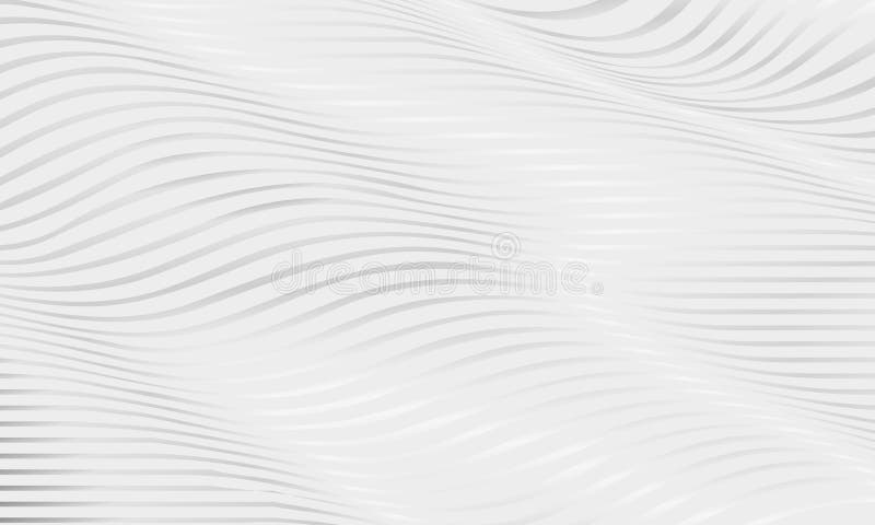 Abstract Luxury Glowing Grey Fluid Wavy Shapes Geometric Elegance ...