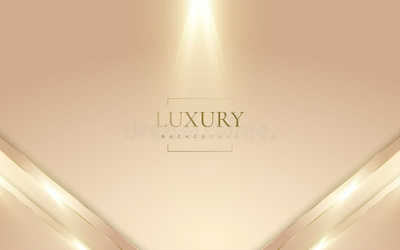 Abstract Luxury Gold Background with Light Rays Effect Stock Vector ...