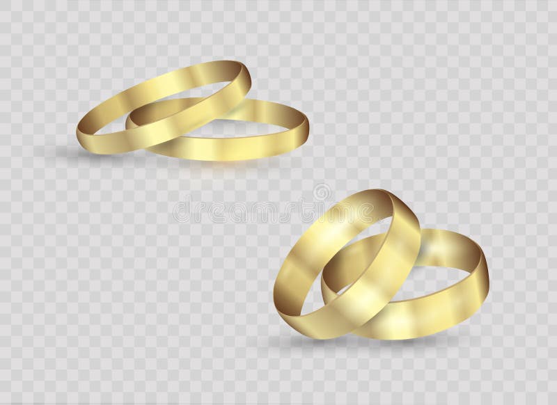 Abstract Luxury Golden Ring. Vector Light Circles and Spark Light ...
