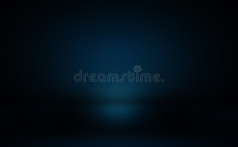 Abstract Luxury Gradient Blue Background. Smooth Dark Blue with Black ...