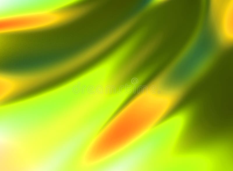 Abstract Luxury Light Yellow Flow Wave Grunge Silk Dynamic Metallic ...