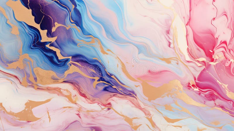 Abstract Luxury Multicolor Marble Stone Seamless Pattern Texture with ...