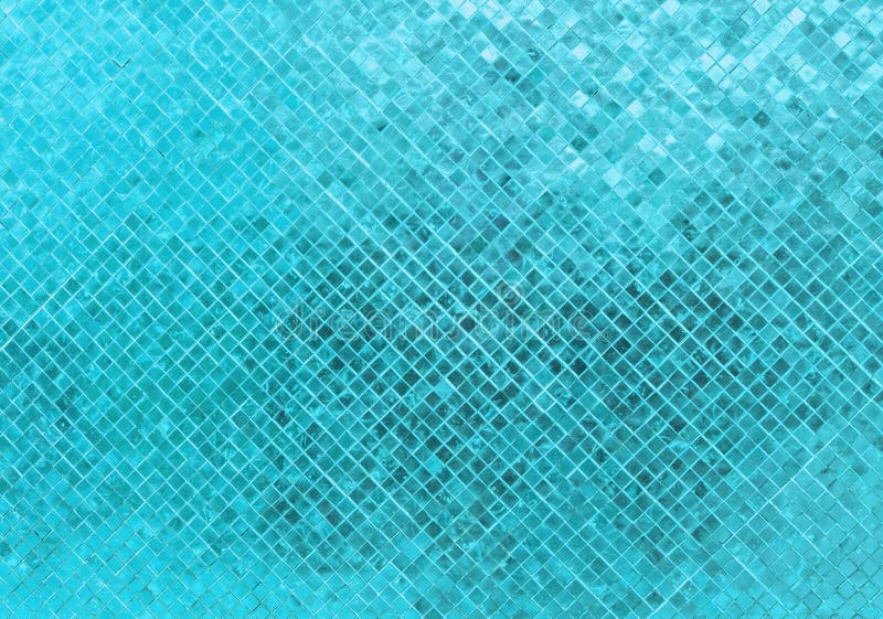 Abstract Luxury Shiny Blue Tone Rectangle Tile Glass Pattern Mosaic ...