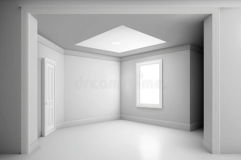 Abstract Luxury White Gradient Wall and Empty Studio Room Background ...