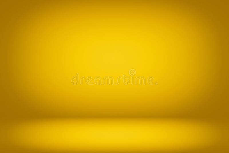 Abstract Luxury Yellow Gold Studio Background. Stock Illustration ...