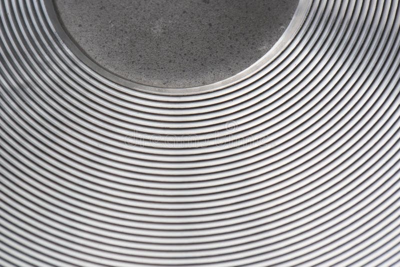 Bottom of new frying pan stock image. Image of pattern - 150026369