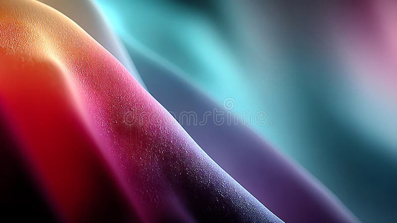 Abstract Fabric Texture with Soft Gradient Lighting from Red To Blue ...