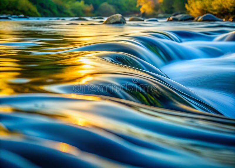 Abstract Macro Photography Captures the Serene Flow of a Minimalist ...