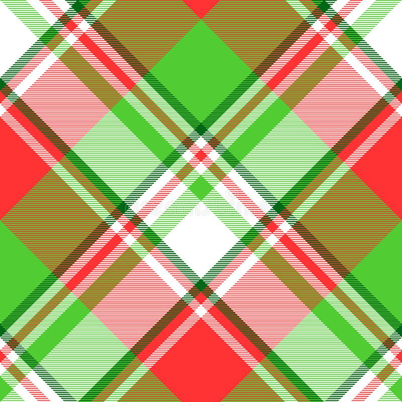 Abstract Madras Seamless Pattern Fabric Texture Stock Vector ...