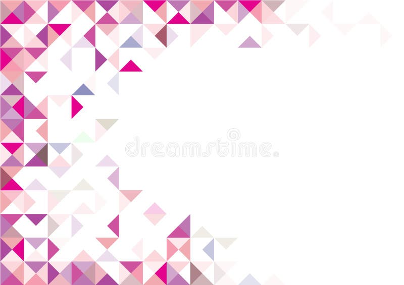 Abstract Magenta Geometric Background Stock Vector - Illustration of ...