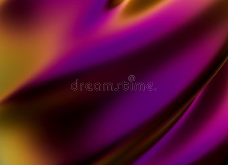 Abstract Magenta Gold Multicolored 3D Rendered Ripple Background Stock ...