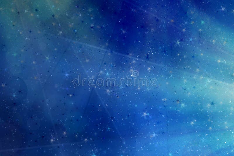 Abstract Magic Blue Background Stock Illustration - Illustration of ...