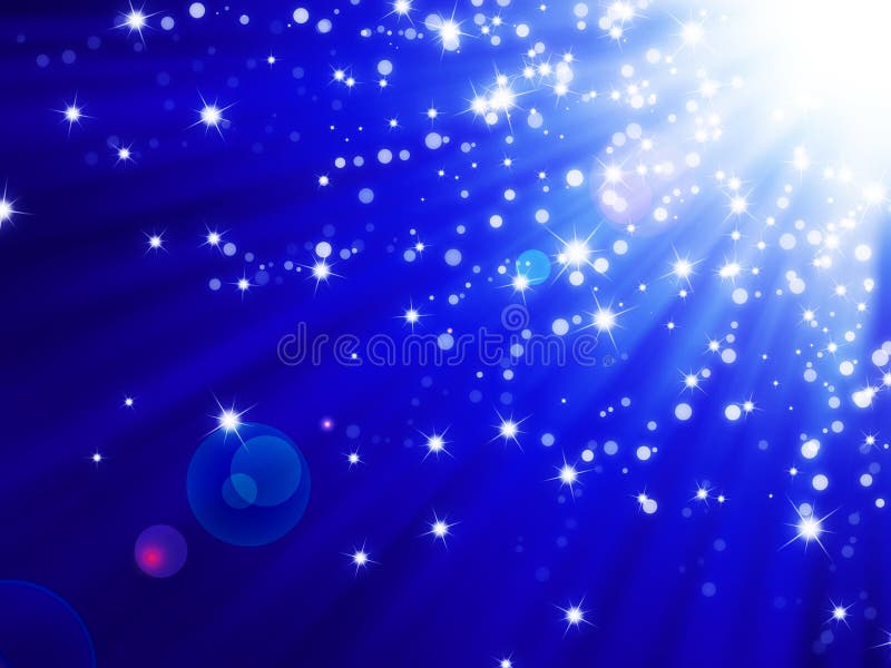 Abstract Magic Light Background Stock Illustration - Illustration of ...