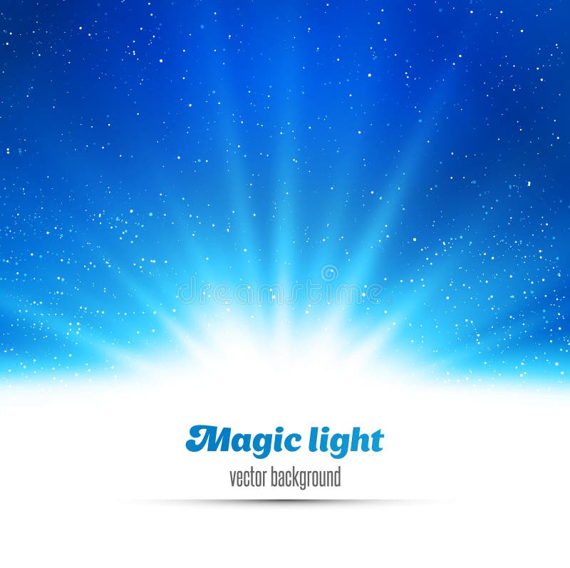 Magic Light Rays stock vector. Illustration of star, stars - 27681328