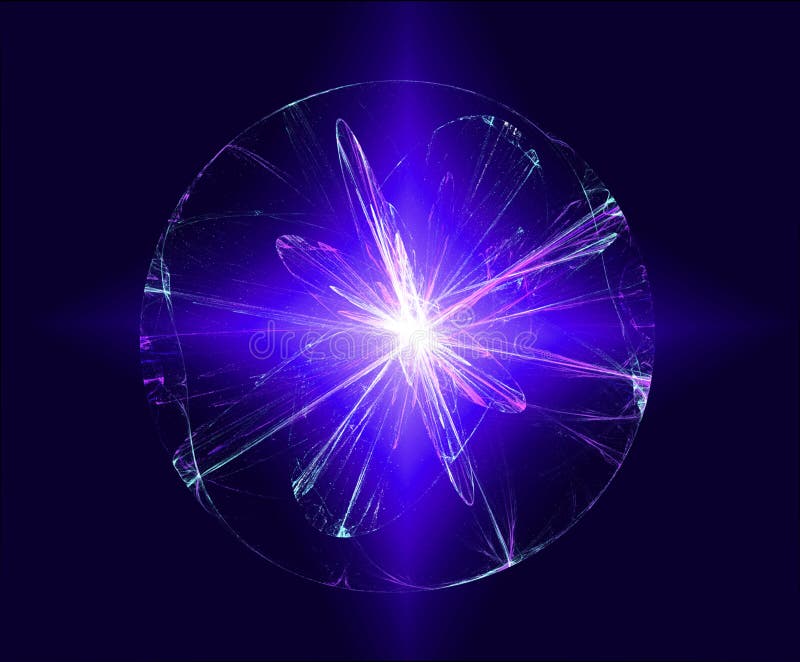 Abstract magic light ball stock illustration. Illustration of astrology ...