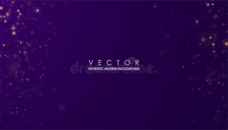 Abstract Magic Particles Background Stock Vector - Illustration of ...