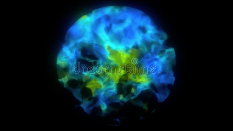 Abstract magic sphere stock footage. Video of glass - 280240770